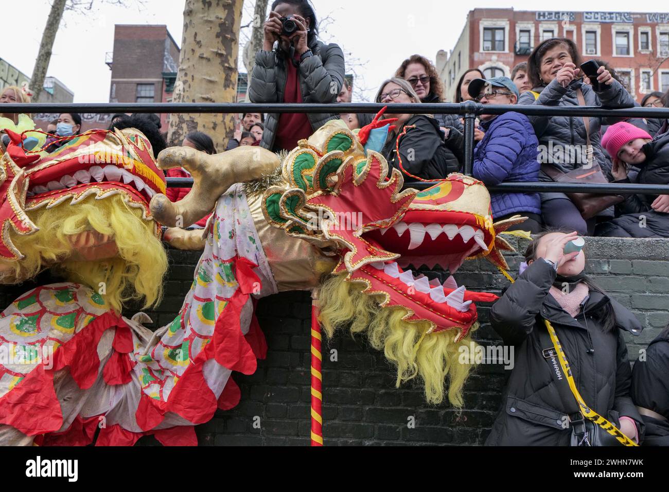 New York, New York, USA. 9th Feb, 2024. Firecrackers and cultural ...