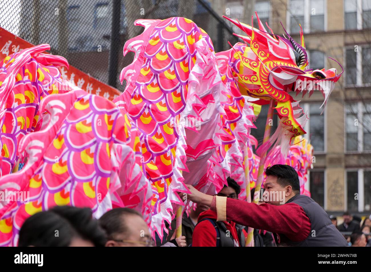 New York, New York, USA. 9th Feb, 2024. Firecrackers and cultural ...