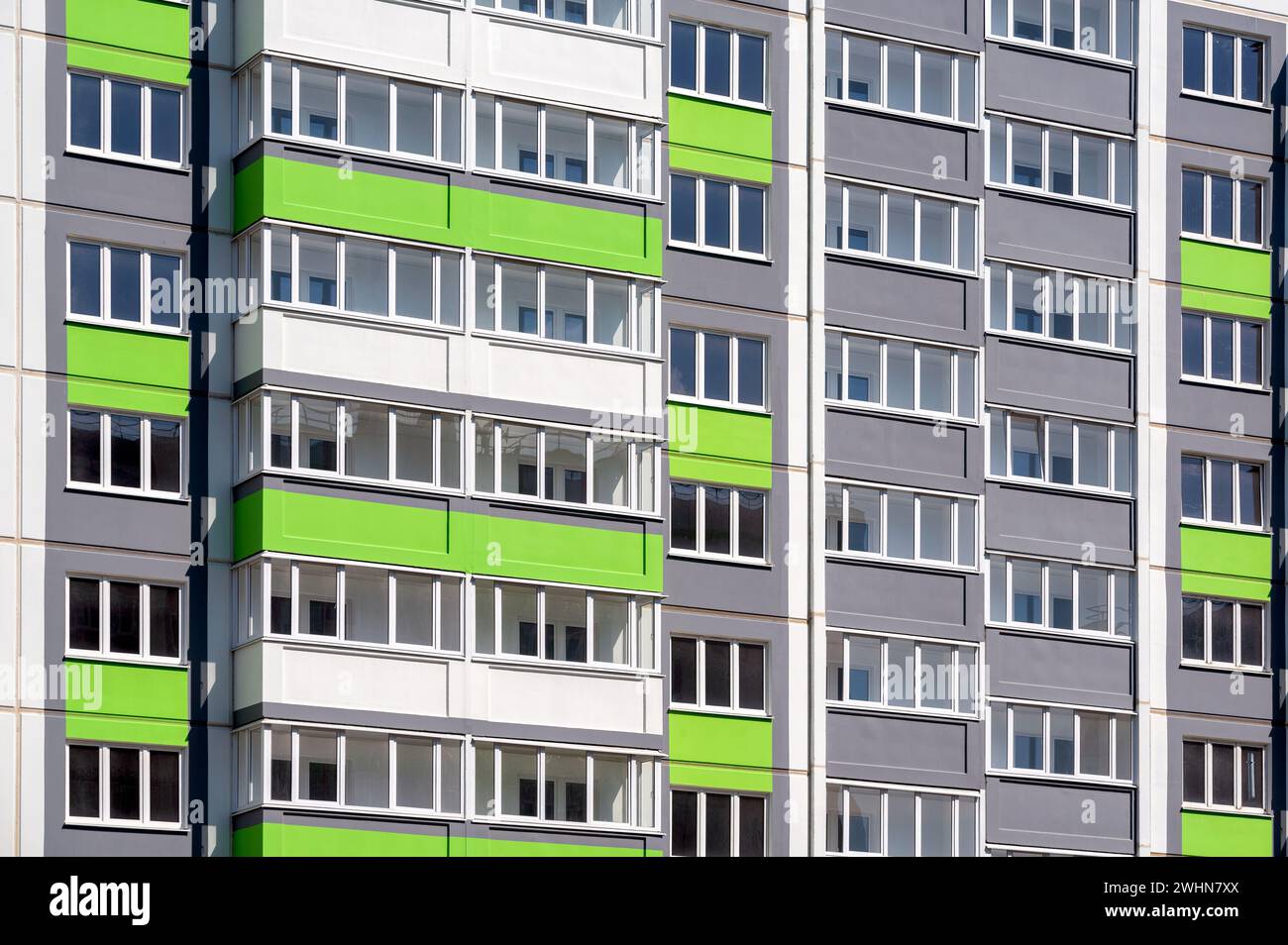 Walls and empty windows of new modern houses in Ukraine Stock Photo - Alamy