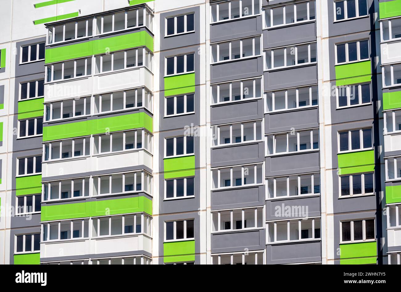 Walls and empty windows of new modern houses in Ukraine Stock Photo - Alamy