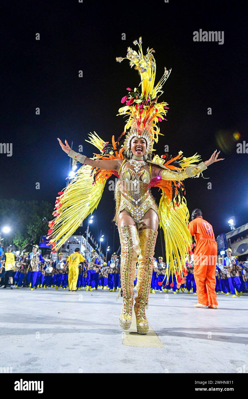 RJ - RIO DE JANEIRO - 02/10/2024 - CARNIVAL RIO 2024, ESCOLA DE SAMBA ...