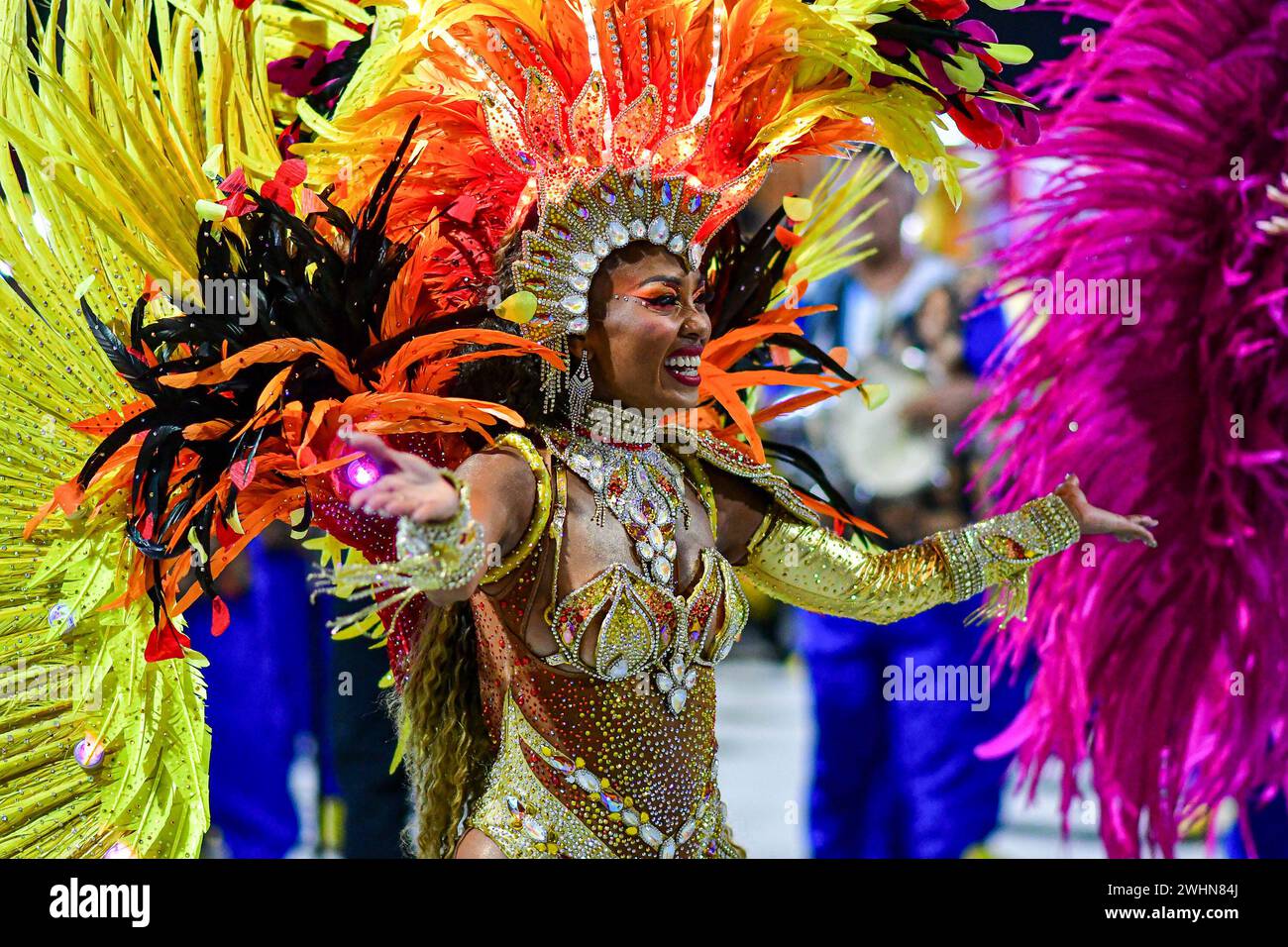 RJ - RIO DE JANEIRO - 02/10/2024 - CARNIVAL RIO 2024, ESCOLA DE SAMBA ...
