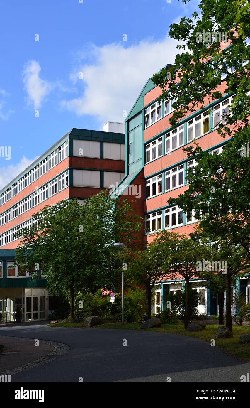 Modern Hospital in the Town Soltau, Lower Saxony Stock Photo - Alamy