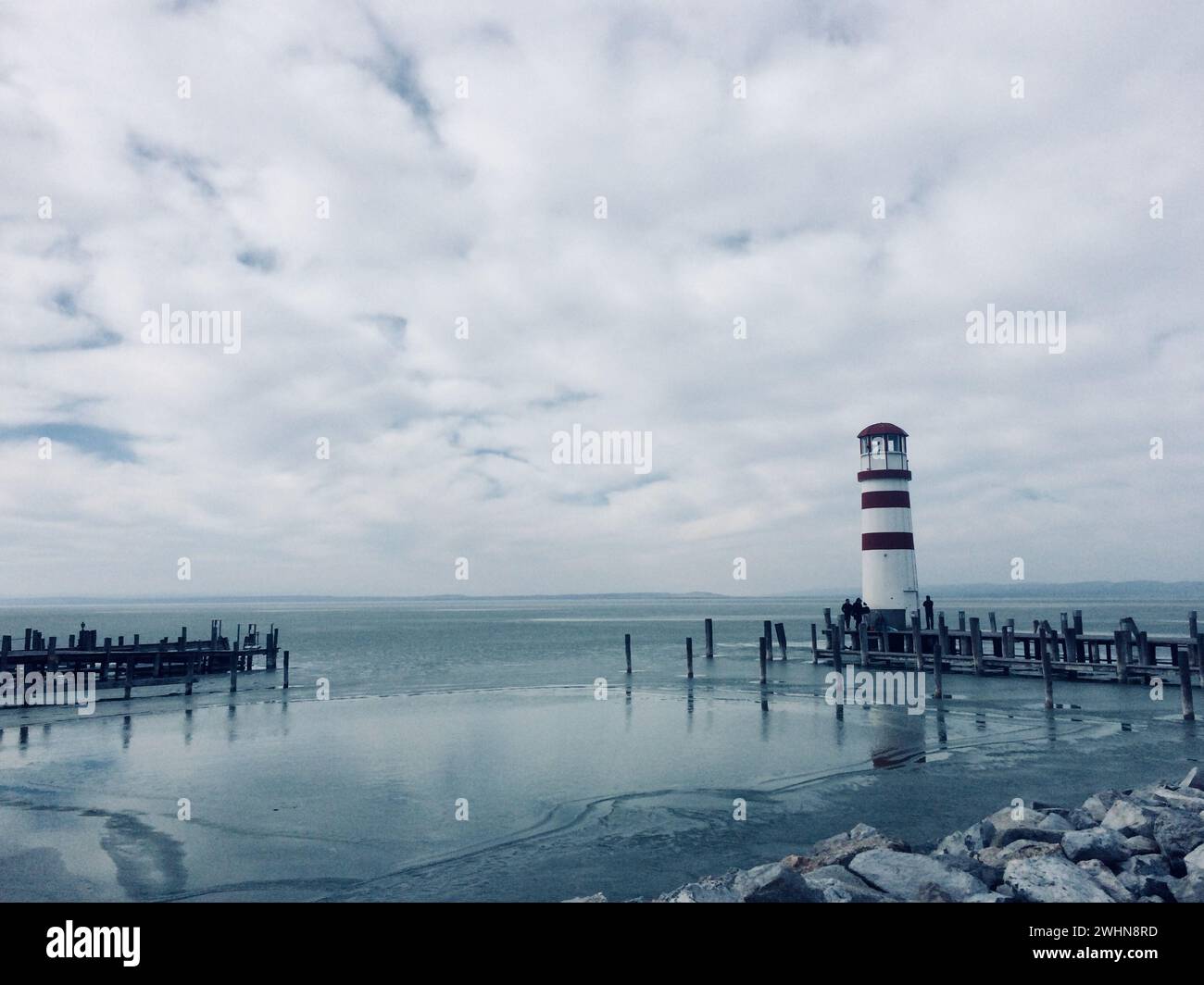 Lighthouse, navigational aid in shipping traffic Stock Photo - Alamy