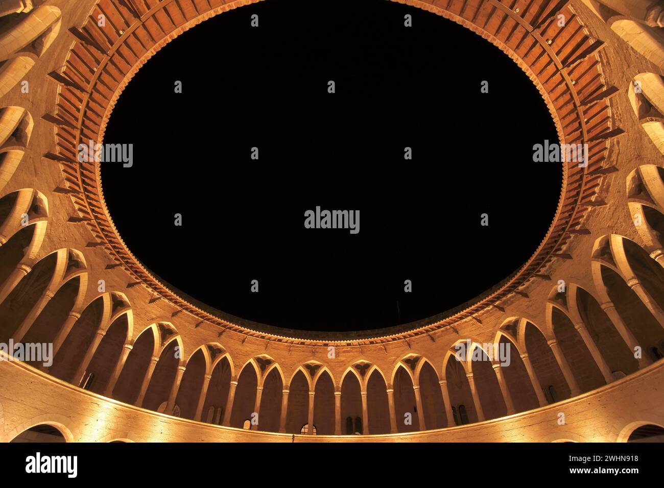 Castillo de Bellver (s.XIV Stock Photo - Alamy