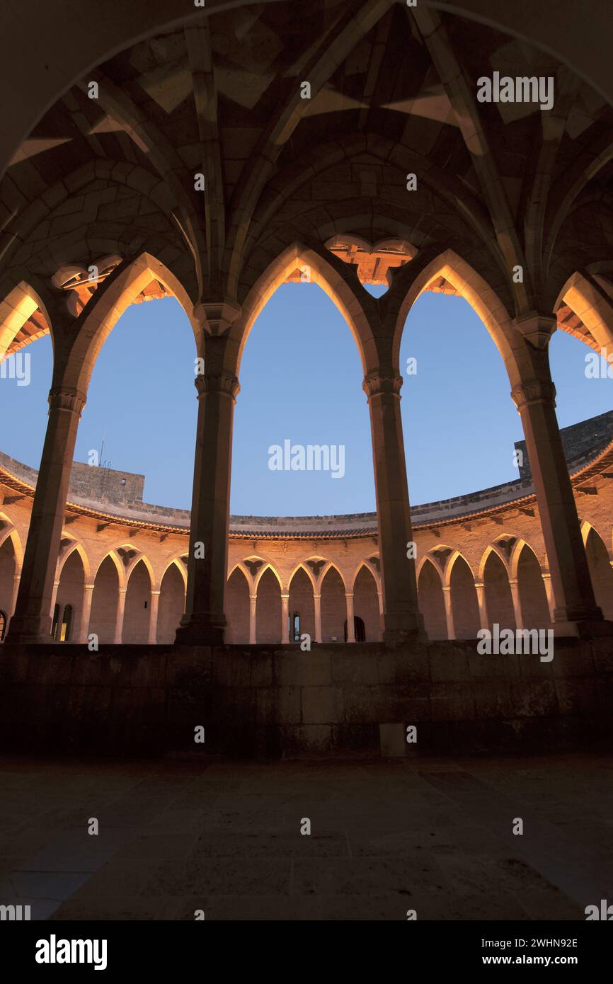 Castillo de Bellver (s.XIV Stock Photo - Alamy