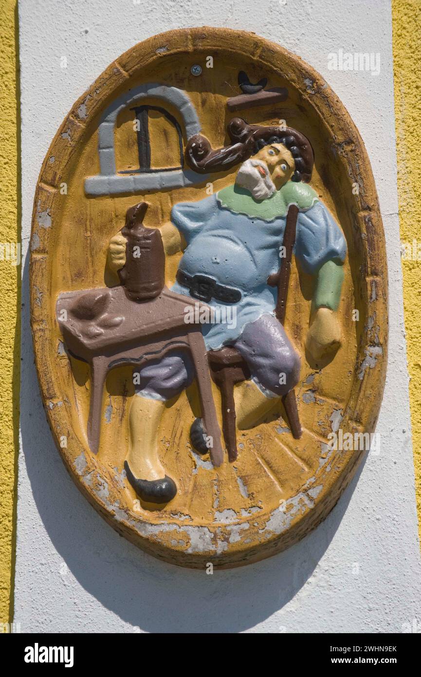Symbol for alcoholism and drinking problem Stock Photo - Alamy