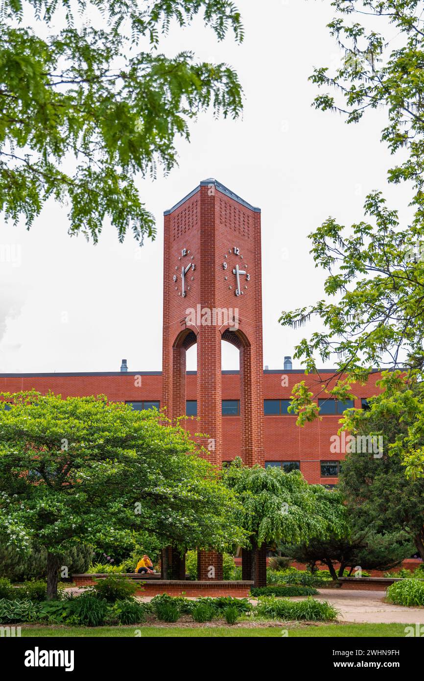 A comprehensive public university in River Falls, Wisconsin Stock Photo ...