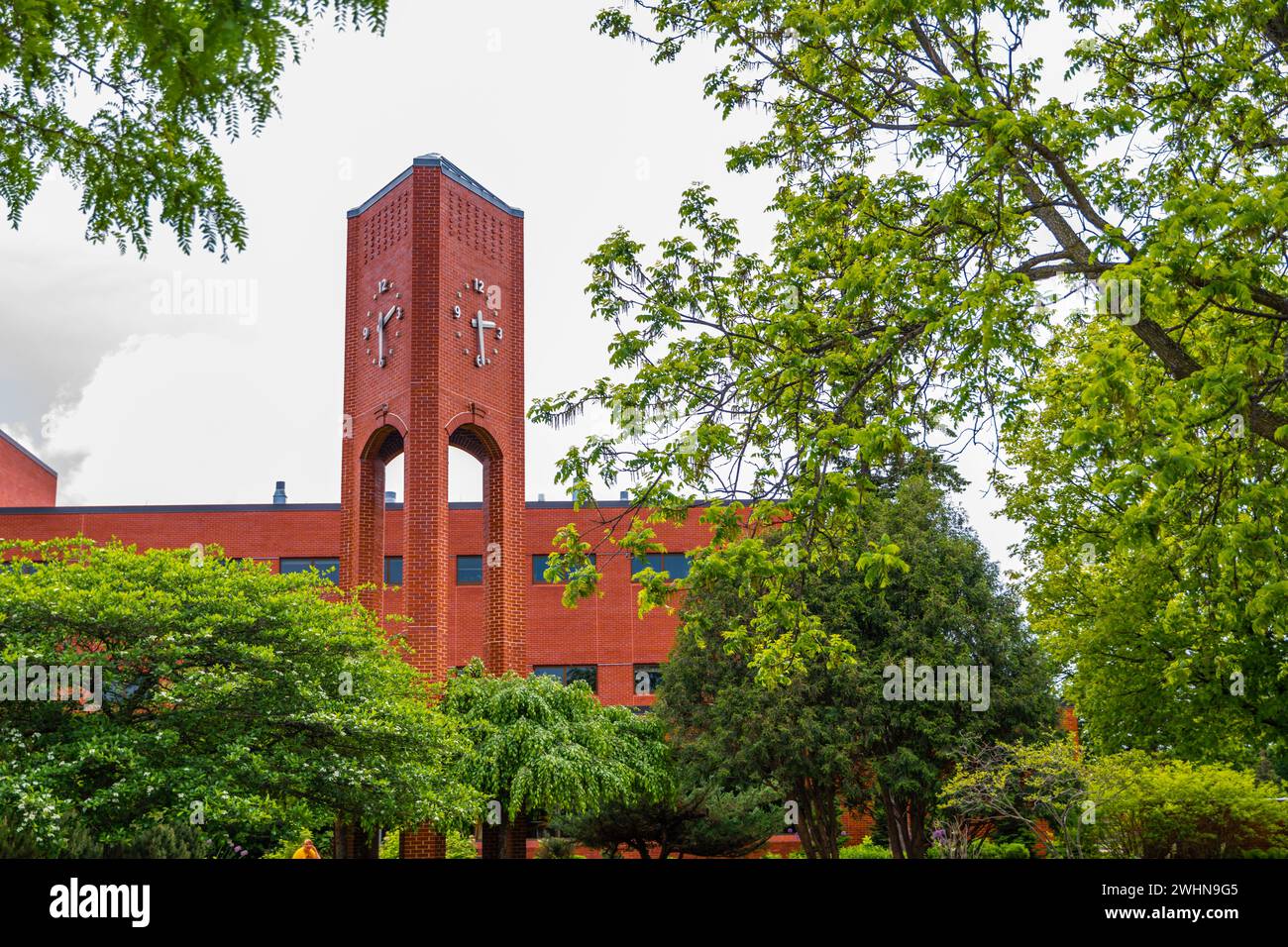 A comprehensive public university in River Falls, Wisconsin Stock Photo ...