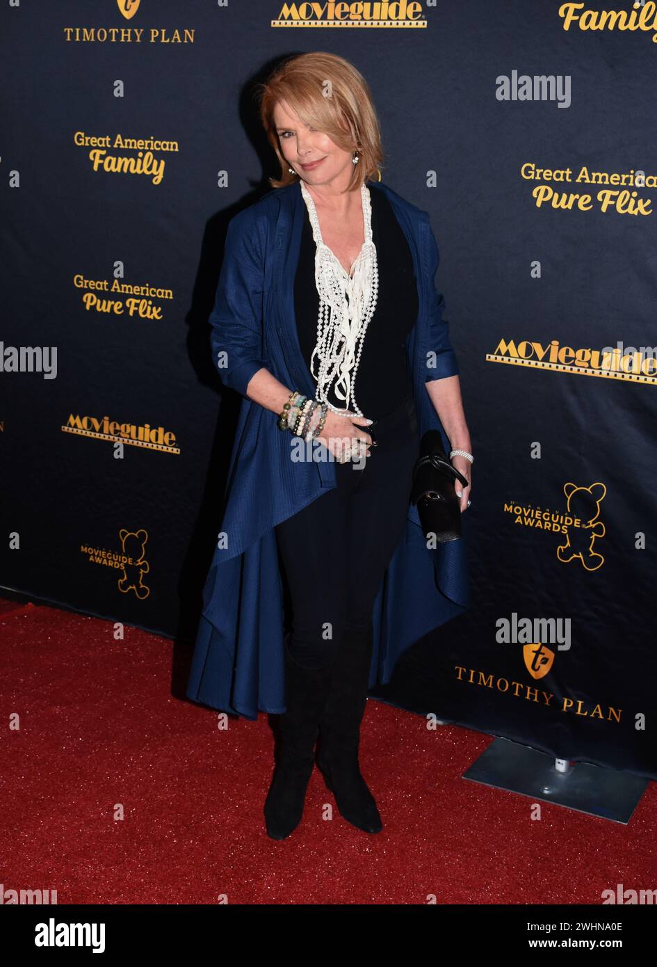 Los Angeles, California, USA 9th February 2024 Actress Roma Downey ...