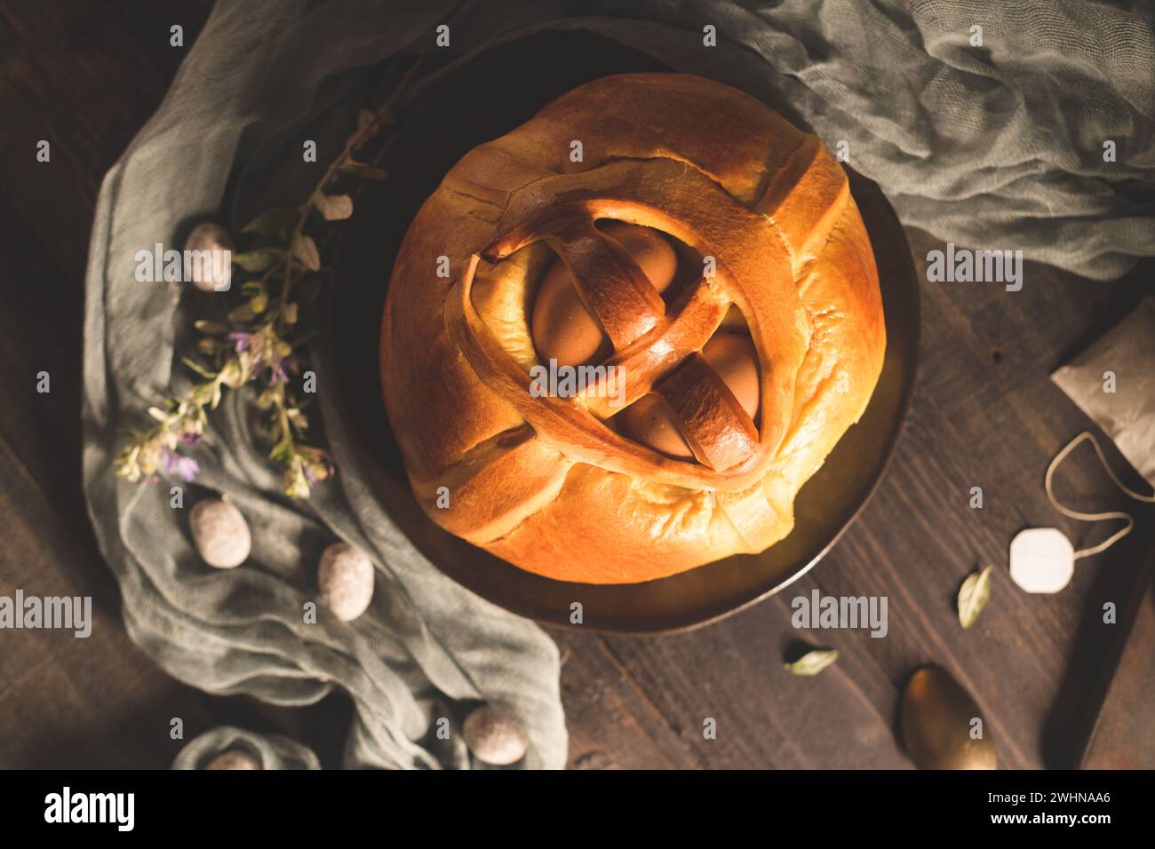 Easter folar with egg Stock Photo - Alamy