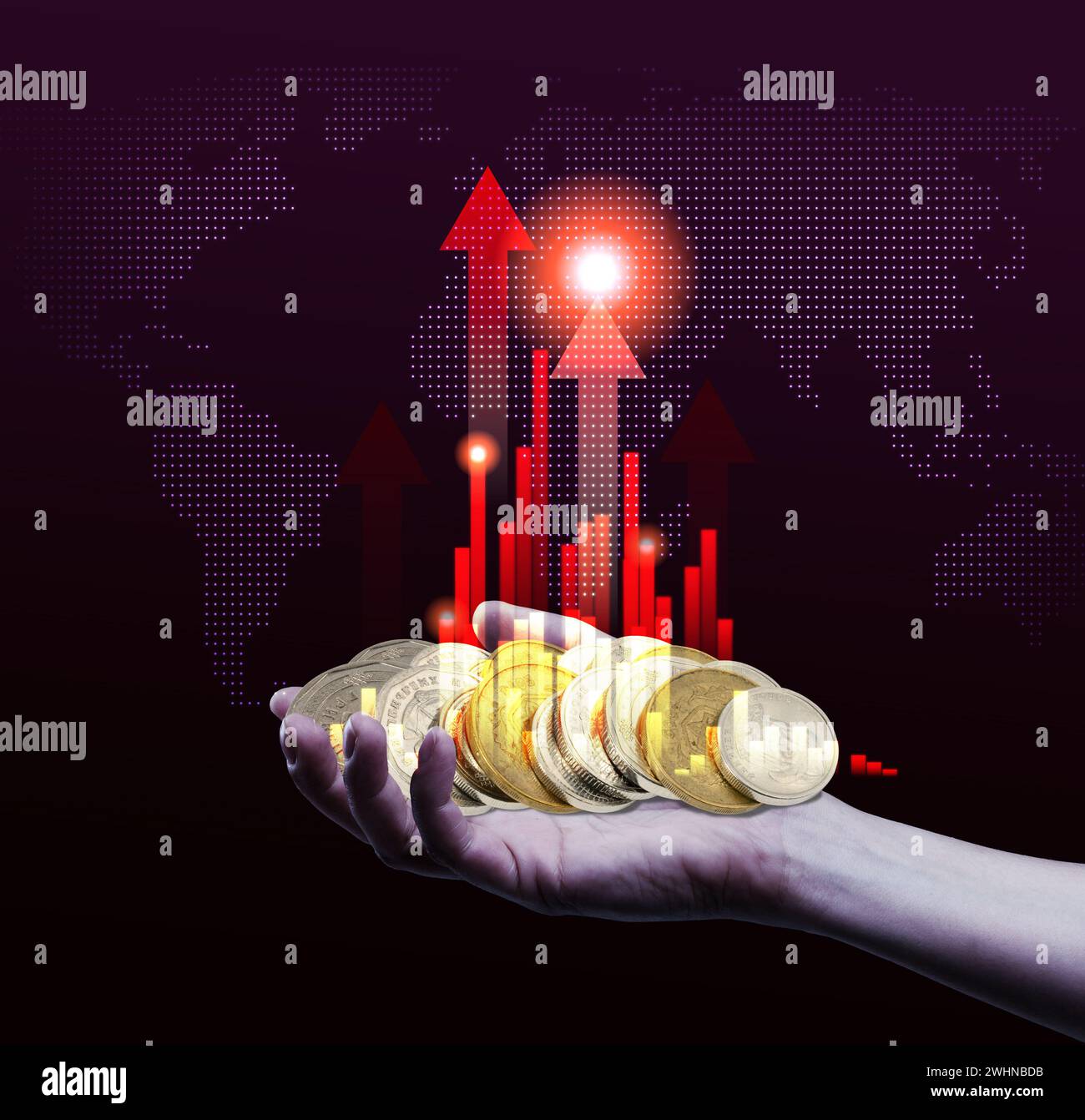 Symbolism of wealth hi-res stock photography and images - Alamy