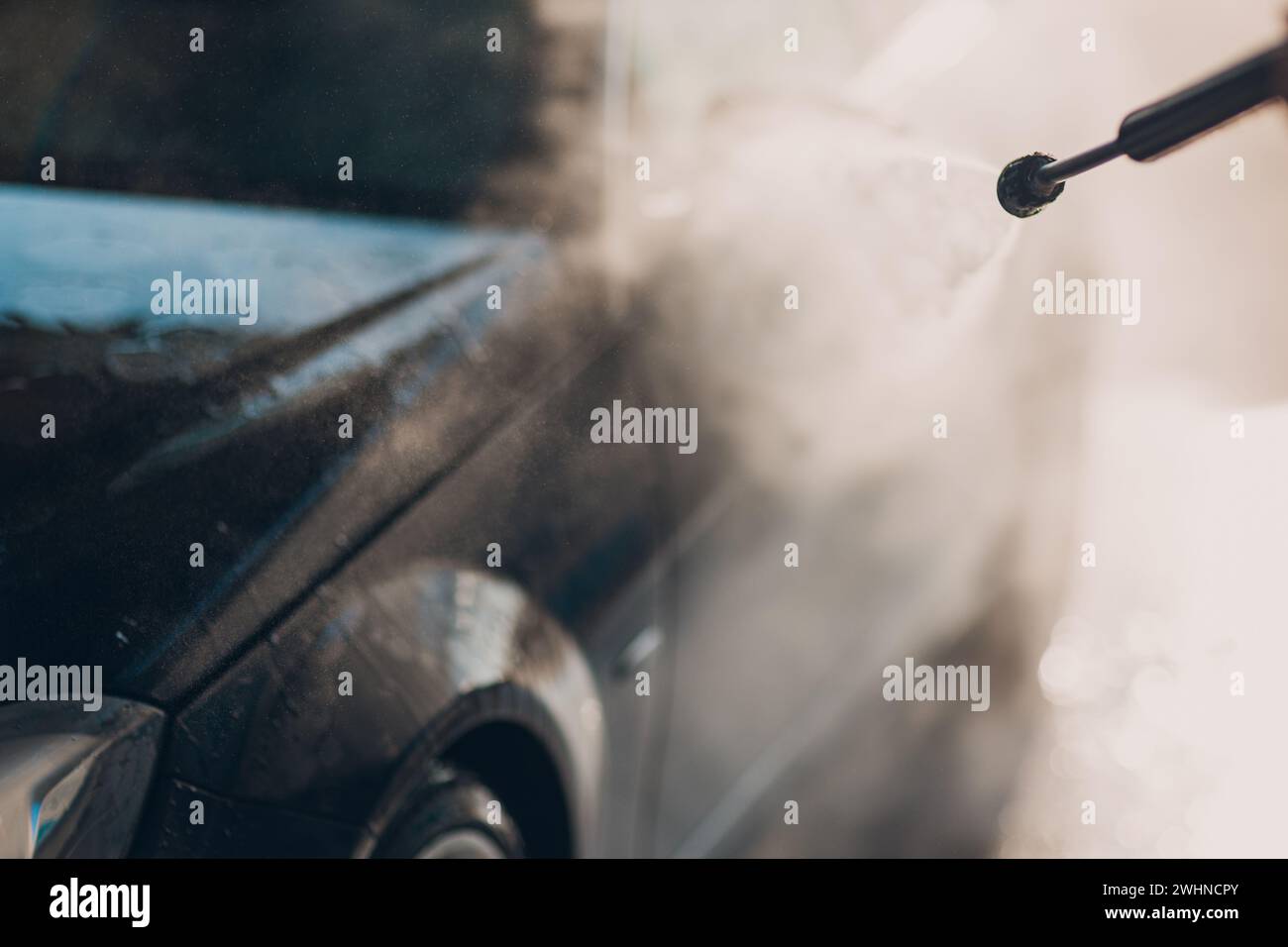 Self cleaning car wash hi-res stock photography and images - Alamy