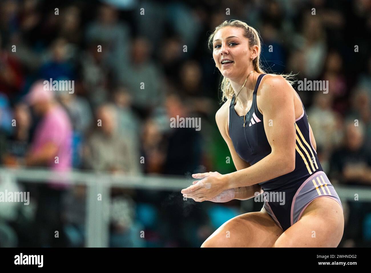 Molly CAUDERY (GBR), Pole Vault Women, during the Meeting de Lievin ...