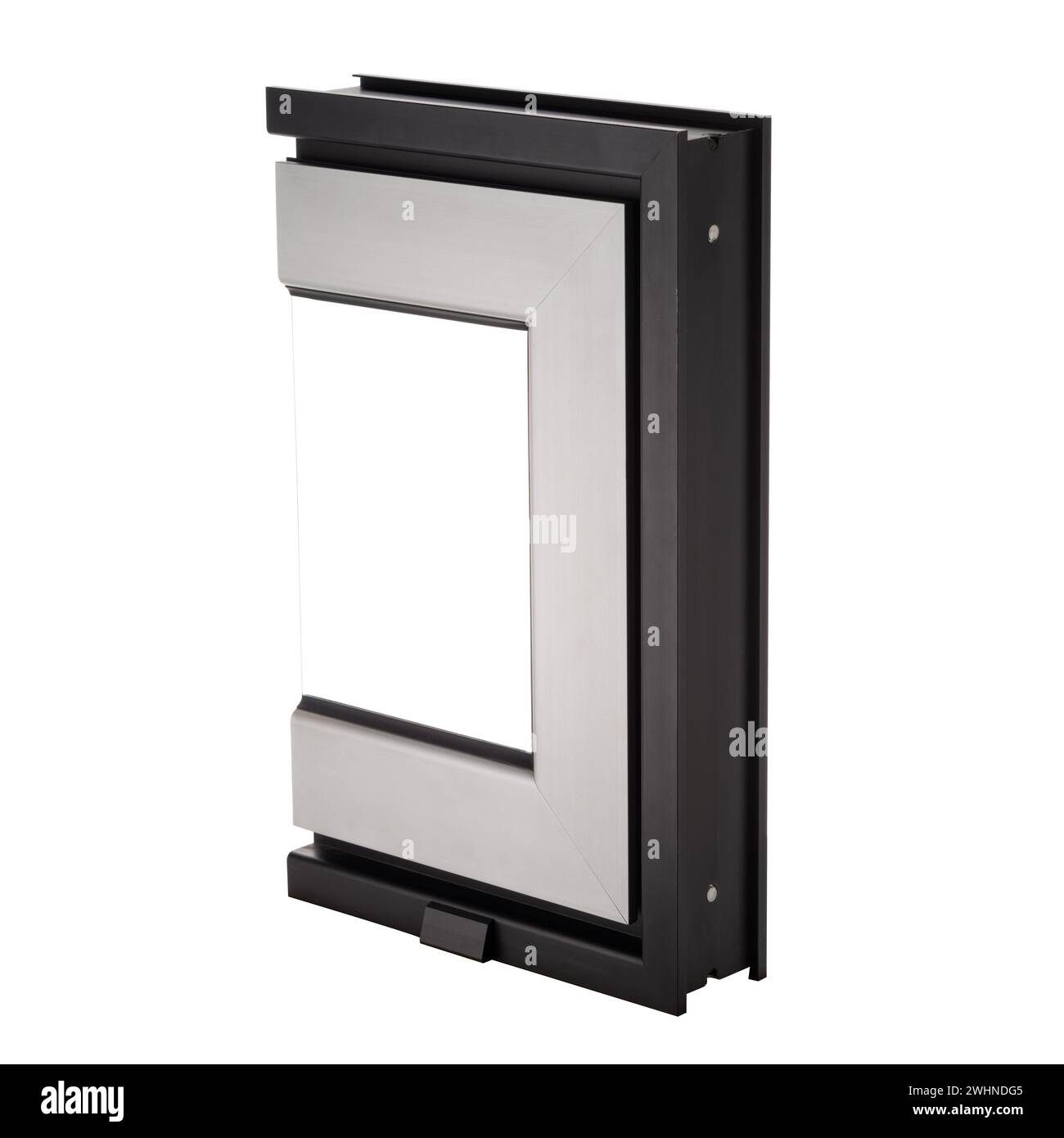 Aluminium window sample Stock Photo - Alamy