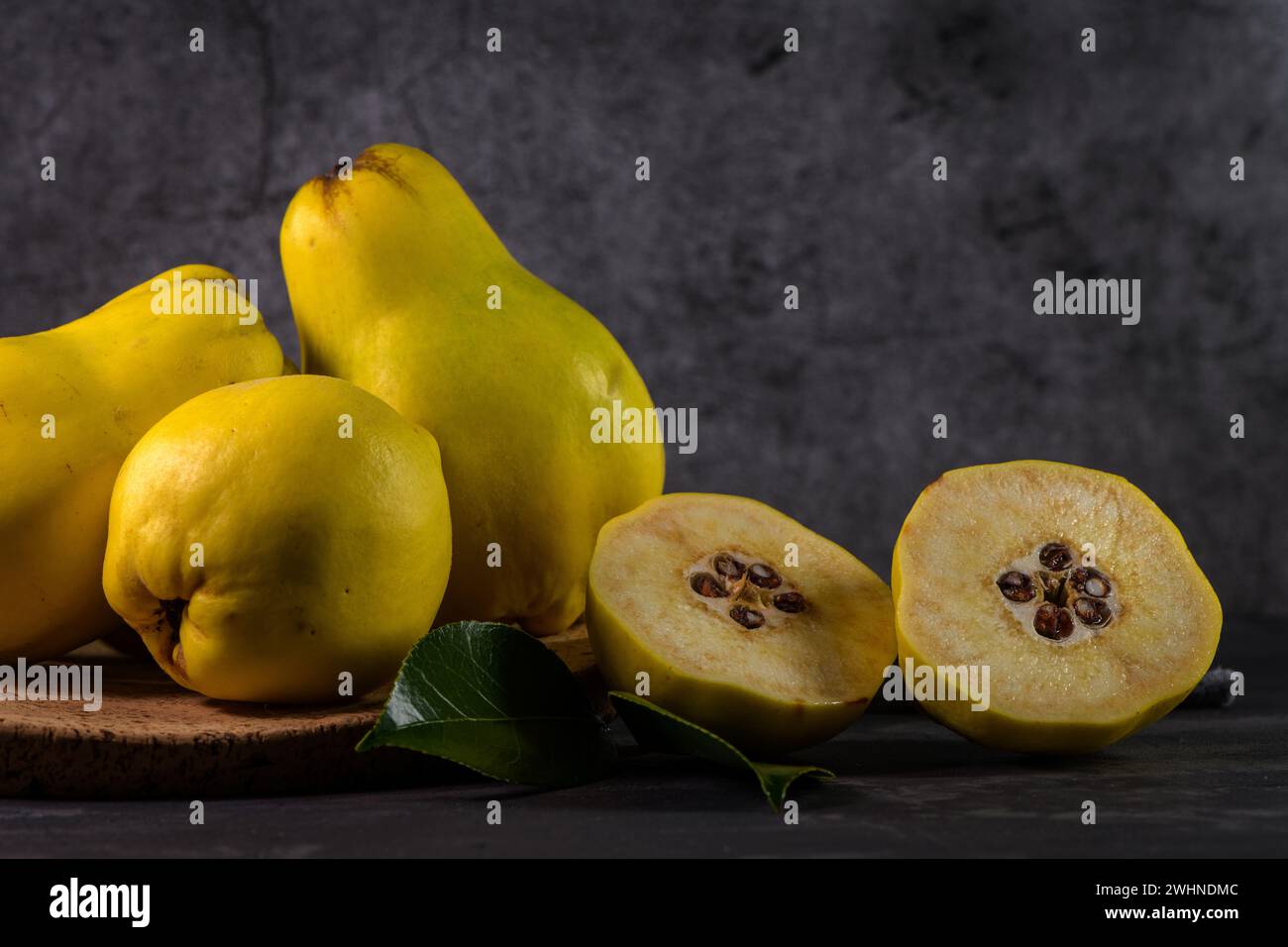 Yellow green quinces hi-res stock photography and images - Alamy