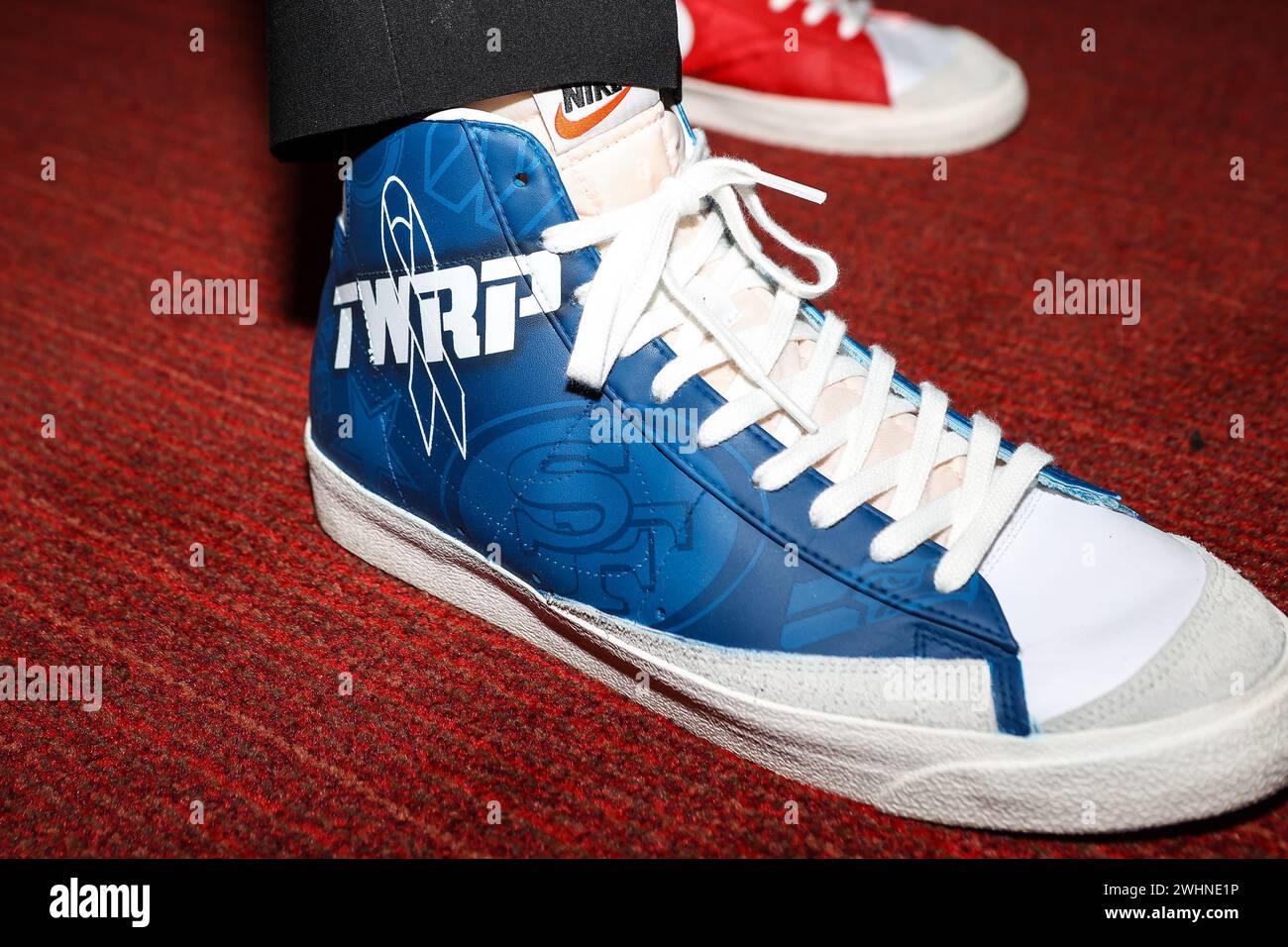 Las Vegas, NV, USA. 10th Feb, 2024. Retired NFL player Chris Draft ...