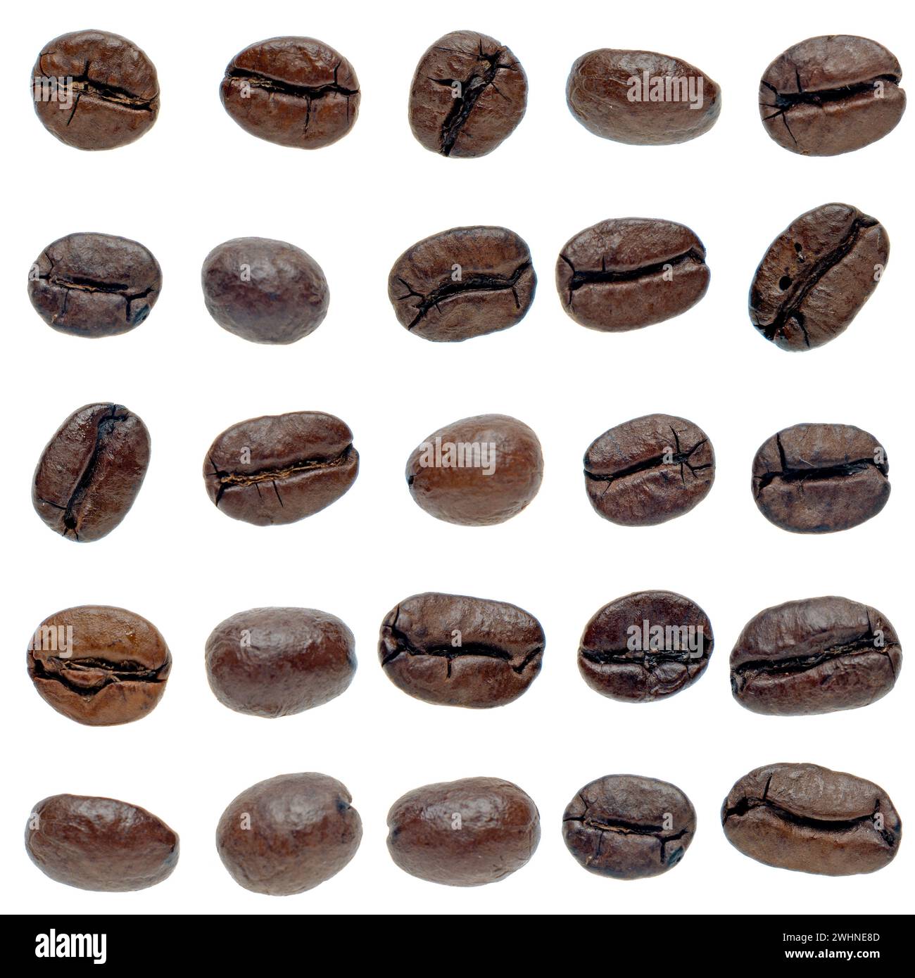 Set of coffee beans Stock Photo - Alamy