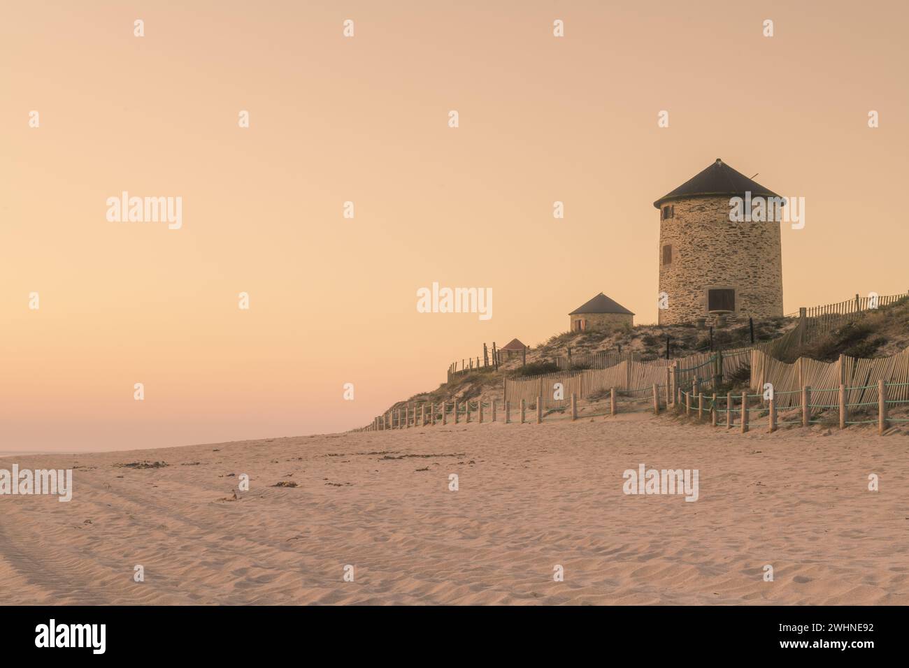 Old traditional wind-mills Stock Photo - Alamy
