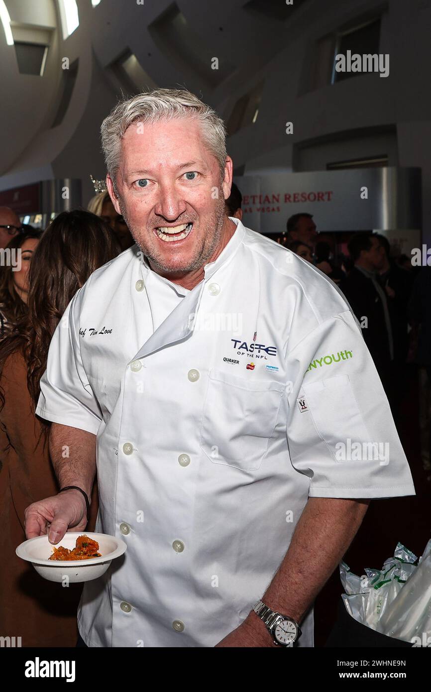Las Vegas, NV, USA. 10th Feb, 2024. Chef Tim Love poses for a photo ...