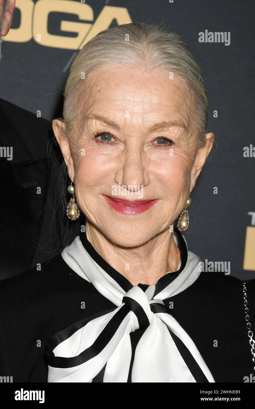 Beverly Hills, Ca. 10th Feb, 2024. Helen Mirren at the 76th Annual DGA ...