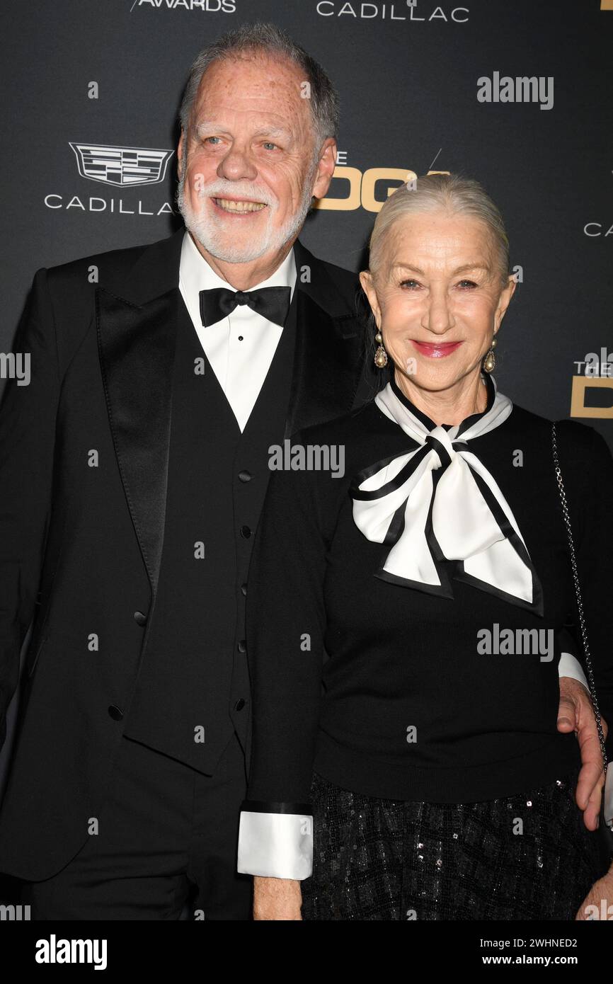 Beverly Hills, Ca. 10th Feb, 2024. Taylor Hackford and Helen Mirren at ...