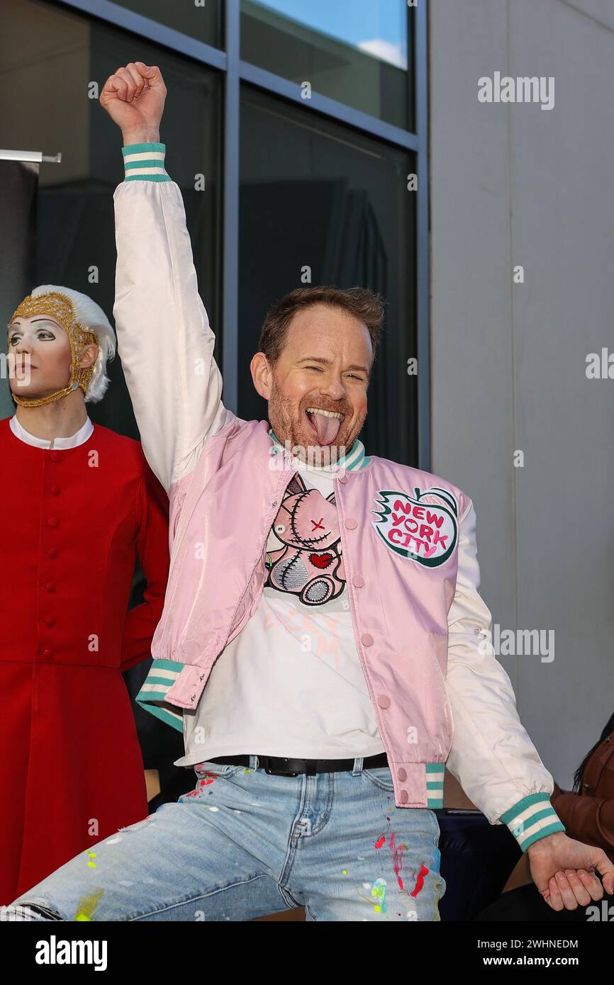 Las Vegas, NV, USA. 10th Feb, 2024. Members of Mad Apple by Cirque du ...