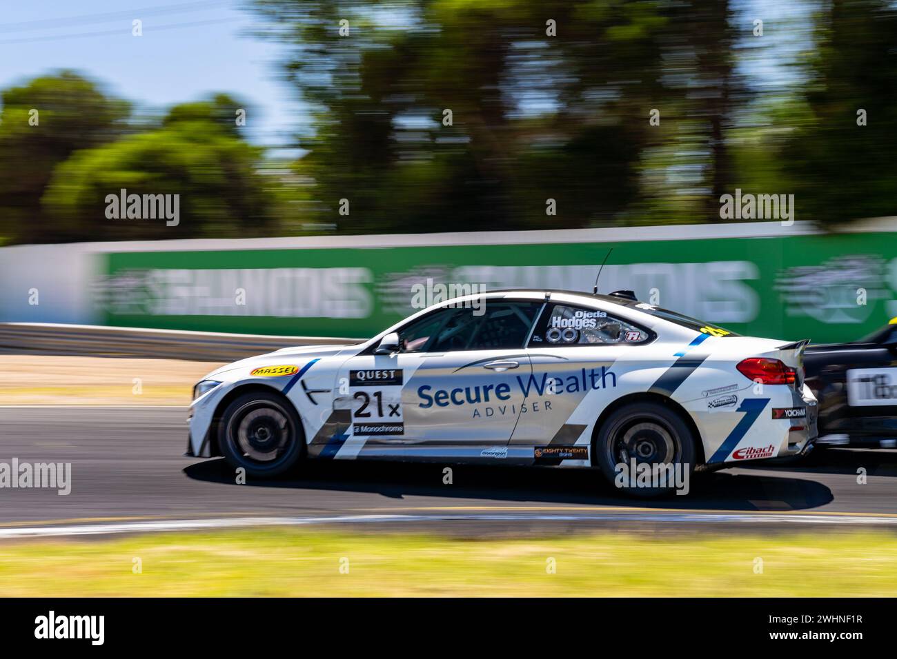 Sandown Park, Australia. 11 February, 2024. Simon Hodges (#21 ...
