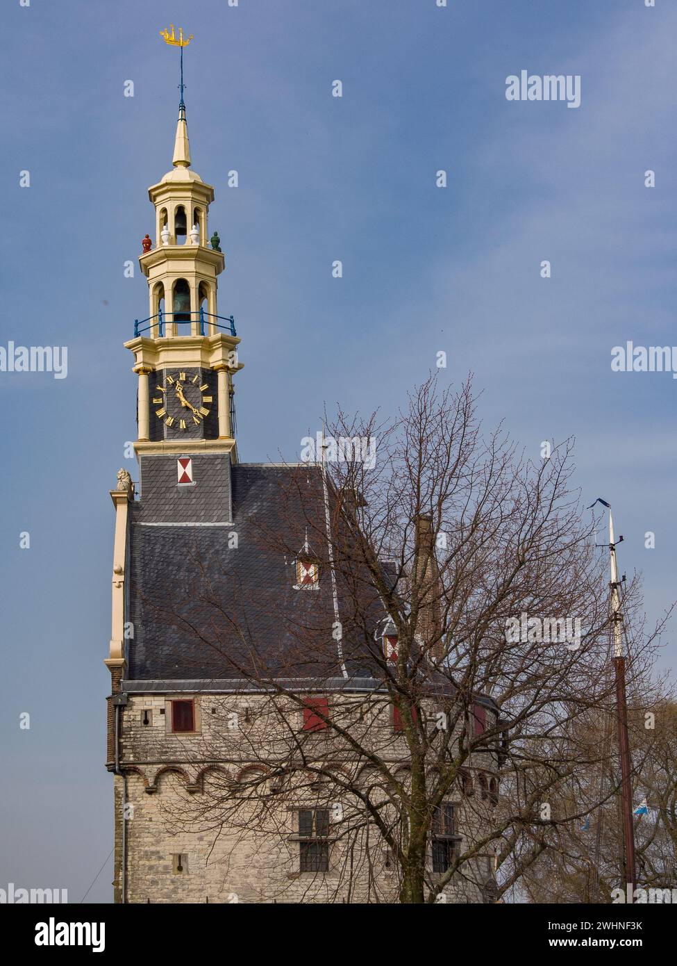 Hoorn city in the netherlands Stock Photo - Alamy