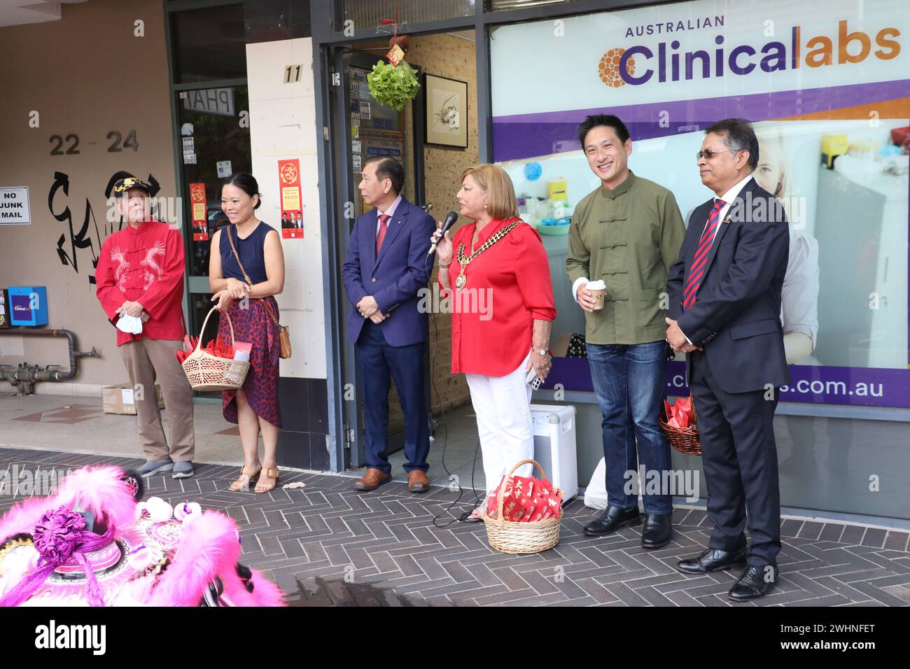 Sydney, Australia. 11th February 2024. Flemington Chamber of Commerce ...
