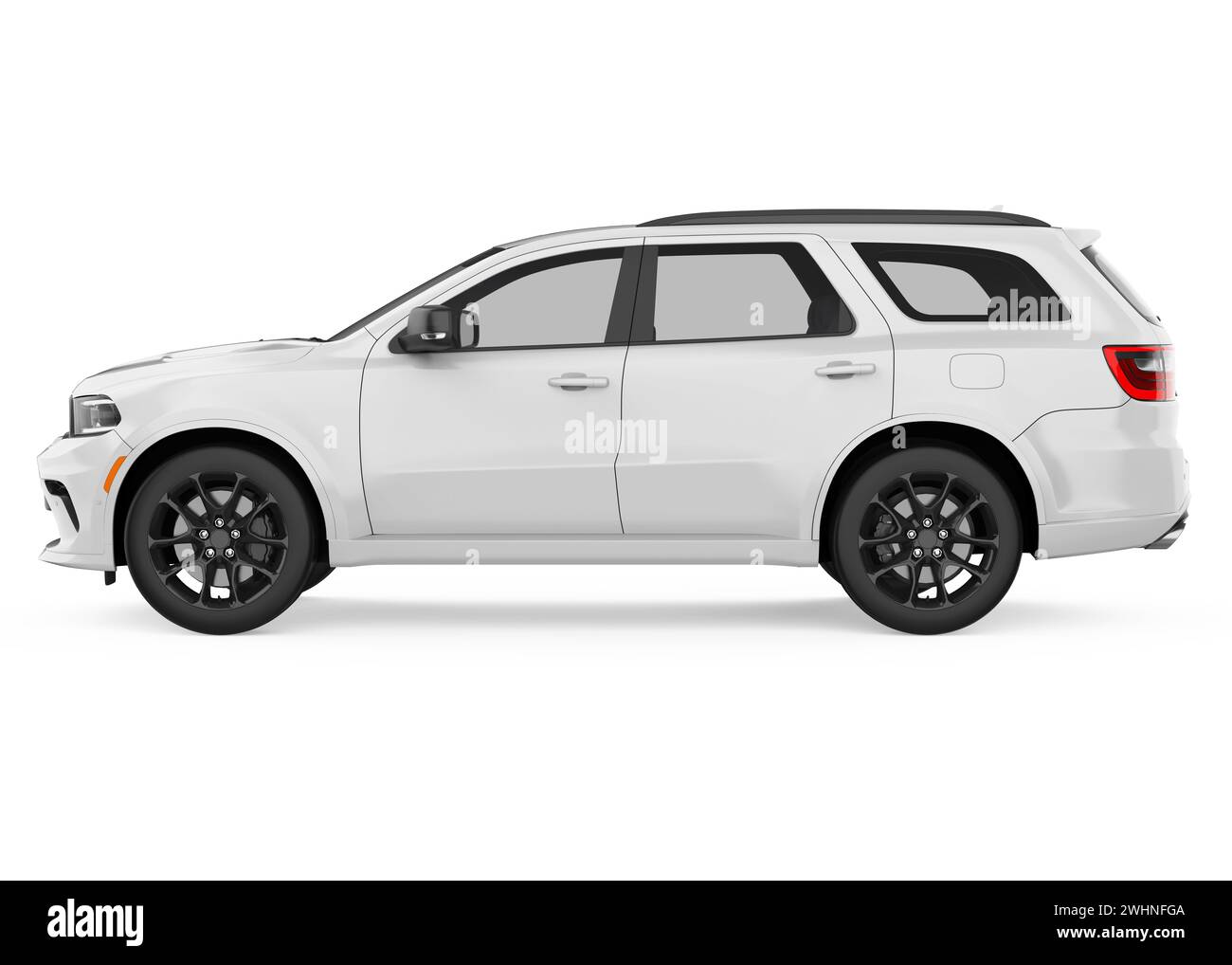 SUV Car Isolated Stock Photo - Alamy