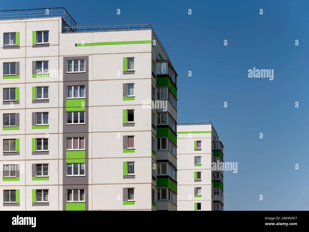 Walls and empty windows of new modern houses in Ukraine Stock Photo - Alamy