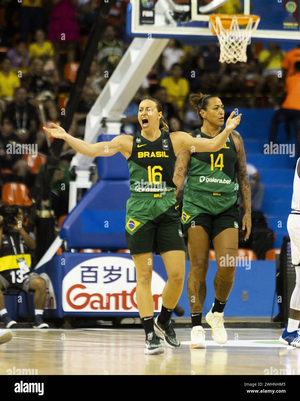 BELEM, PA, USA. 10th Feb, 2024. SERBIA - BRAZIL - Leila, player of the ...