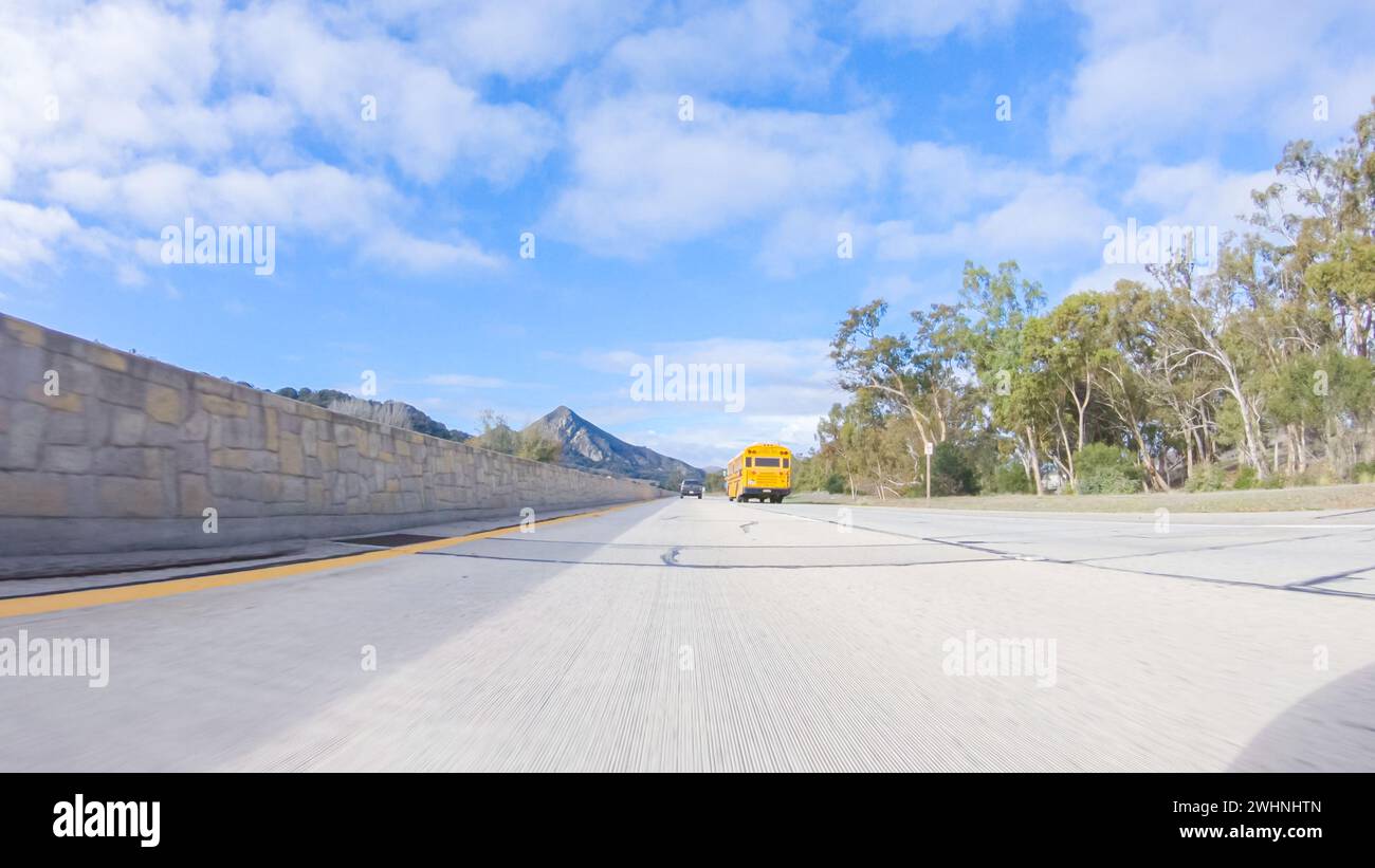 Highway 101 california pov hi-res stock photography and images - Alamy