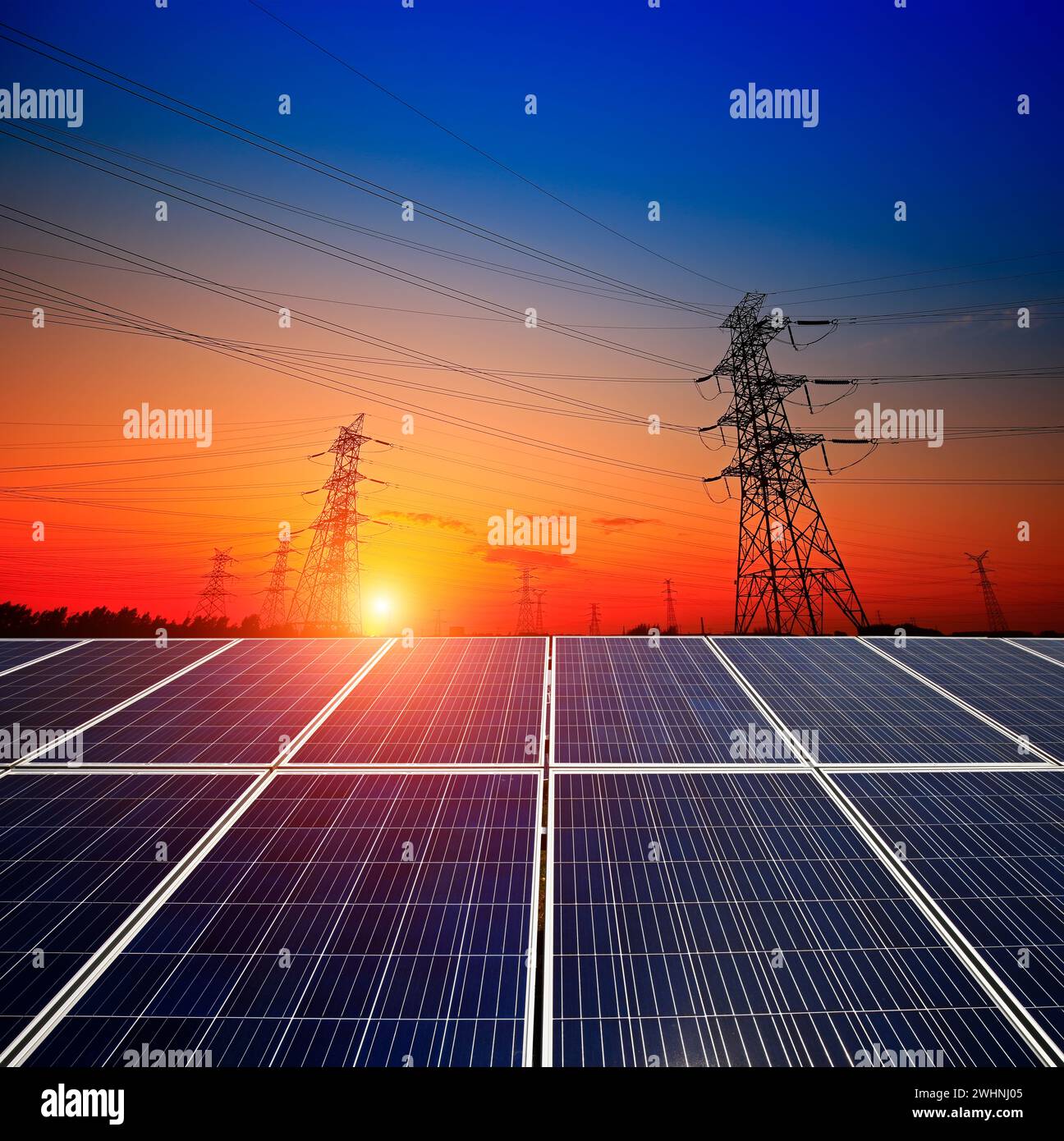 Solar power grid tied hi-res stock photography and images - Alamy