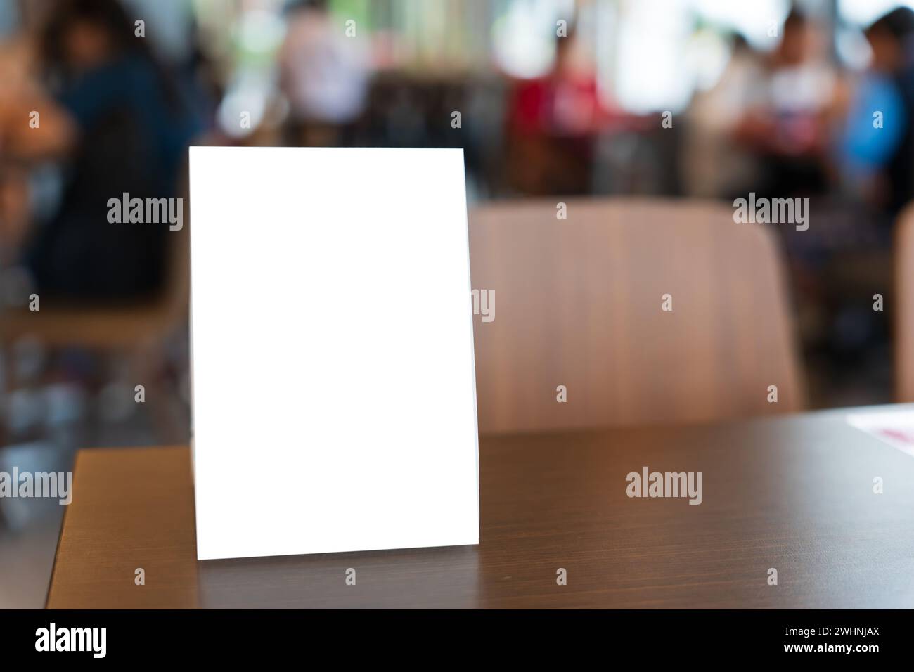 MenuÂ mock up blank for text marketing promotion. Mock up Menu frame ...