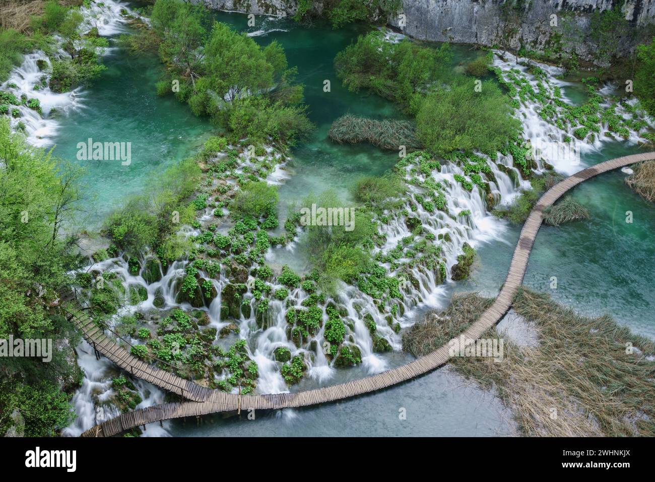 Parque Nacional de los Lagos de Plitvice Stock Photo - Alamy