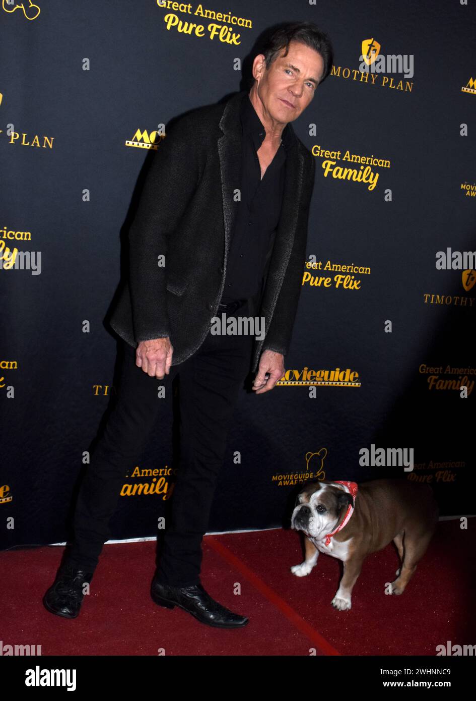 Los Angeles, California, USA 9th February 2024 Actor Dennis Quaid and ...