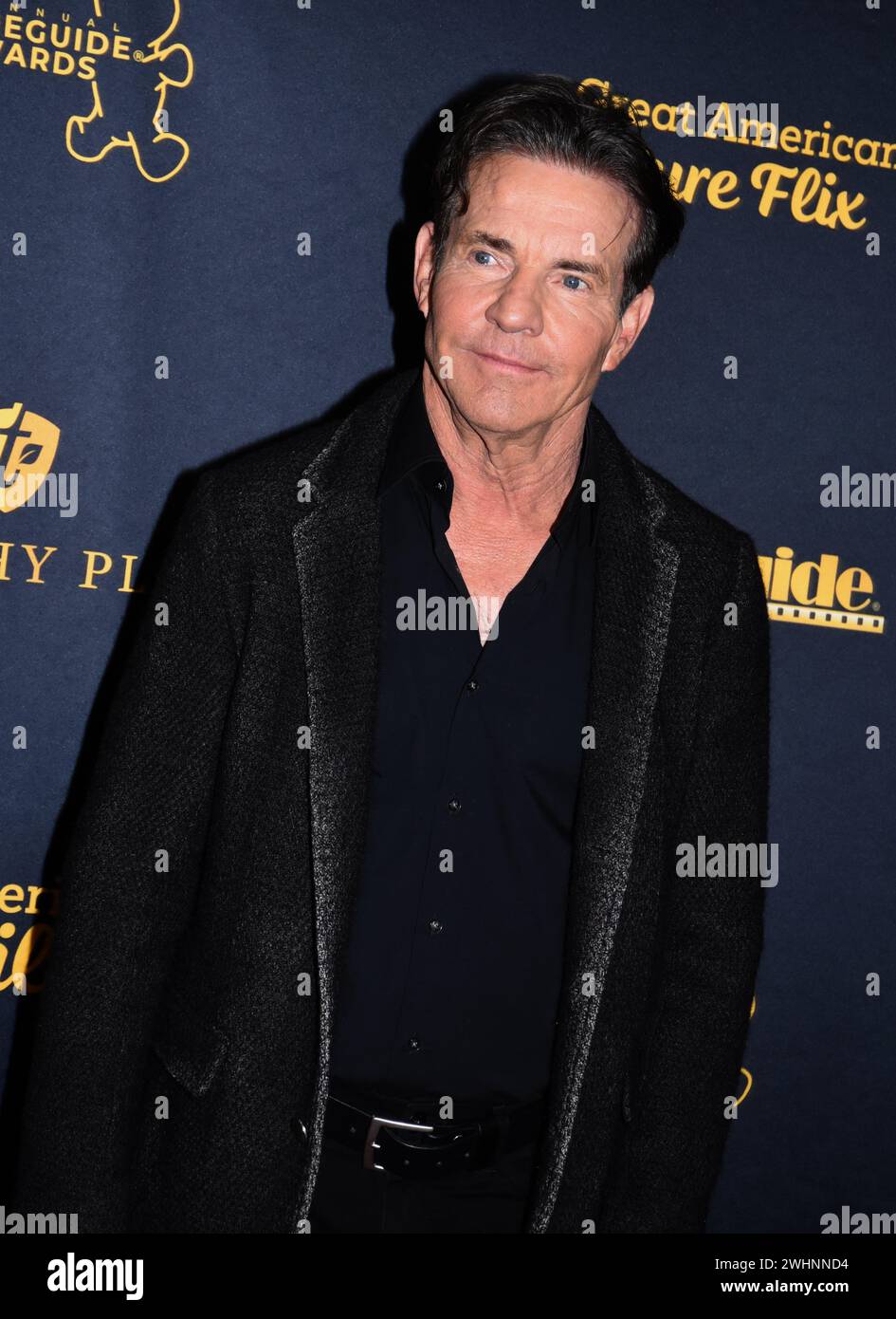 Los Angeles, California, USA 9th February 2024 Actor Dennis Quaid ...