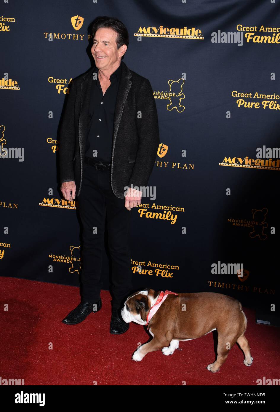 Los Angeles, California, USA 9th February 2024 Actor Dennis Quaid and ...