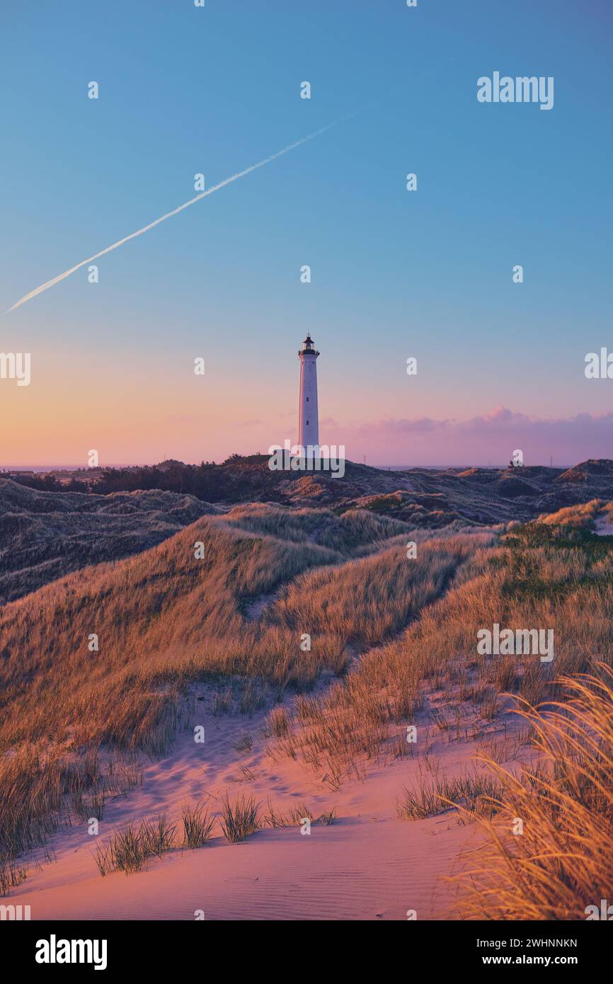 Lyngvig lighthouse in denmark hi-res stock photography and images - Alamy