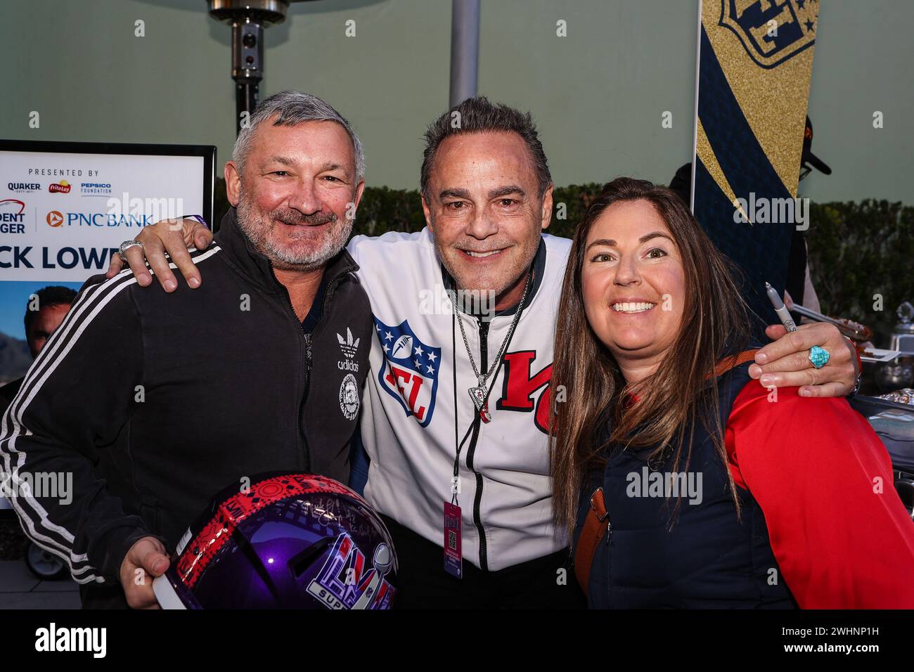 Las Vegas, NV, USA. 10th Feb, 2024. Retired NFL player Nick Lowery ...