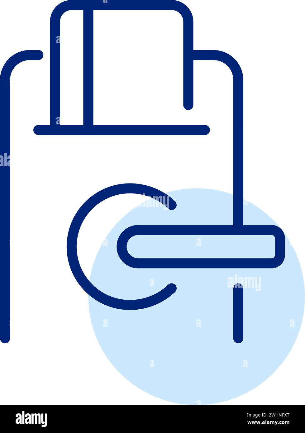 Key card inserted into hotel lock. Pixel perfect, editable stroke Stock ...