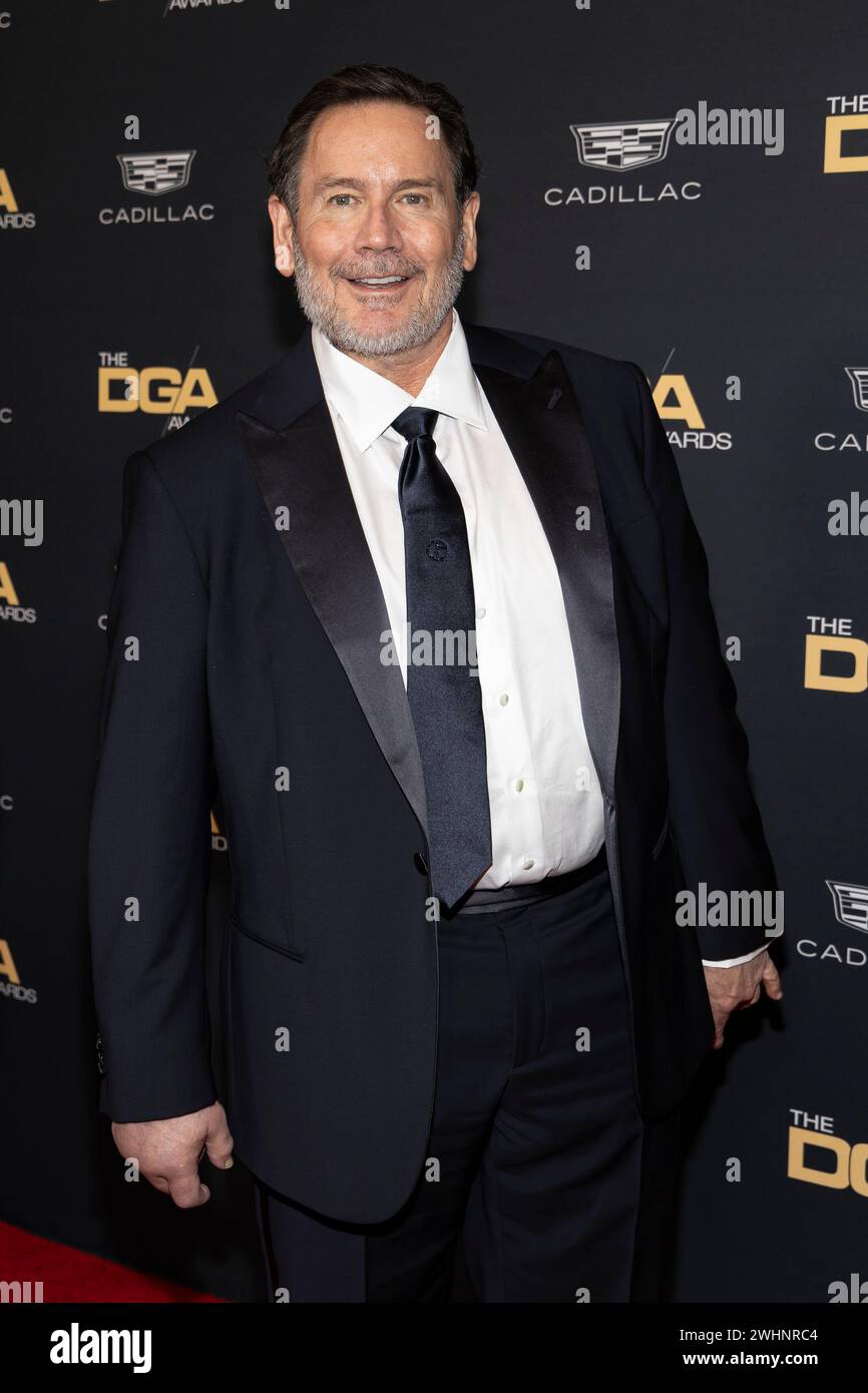 Beverly Hills, USA. 10th Feb, 2024. David Nutter attends the arrivals of the 76th Annual DGA ...