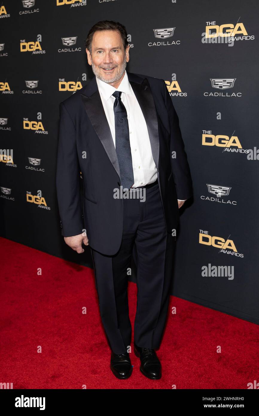 Beverly Hills, USA. 10th Feb, 2024. David Nutter attends the arrivals of the 76th Annual DGA ...