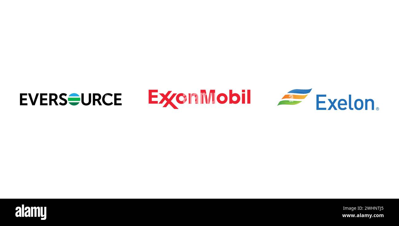 Exxon logo hi-res stock photography and images - Alamy