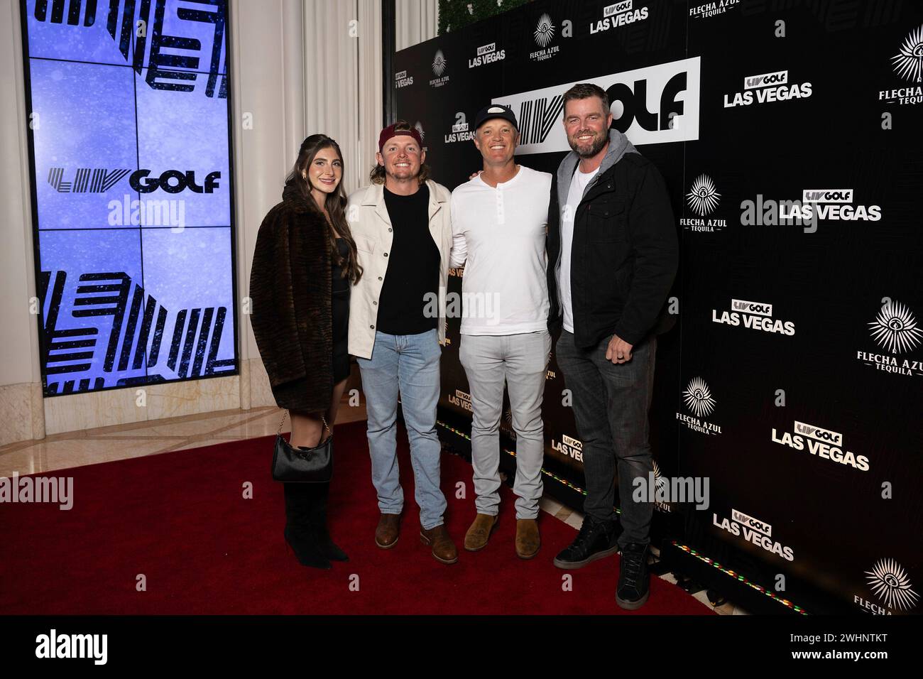 Shanel Naoum, Captain Cameron Smith of Ripper GC, Matt Jones of Ripper ...