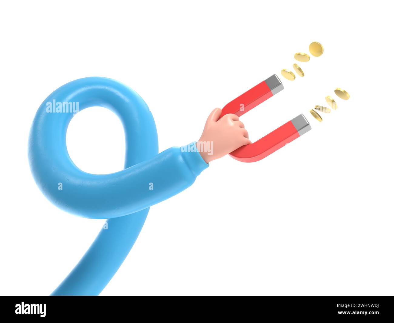 Magnet bank sign Cut Out Stock Images & Pictures - Alamy