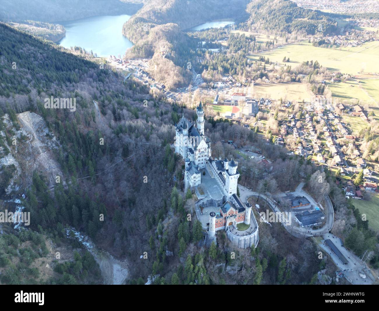 Christmas at neuschwanstein hi-res stock photography and images - Alamy