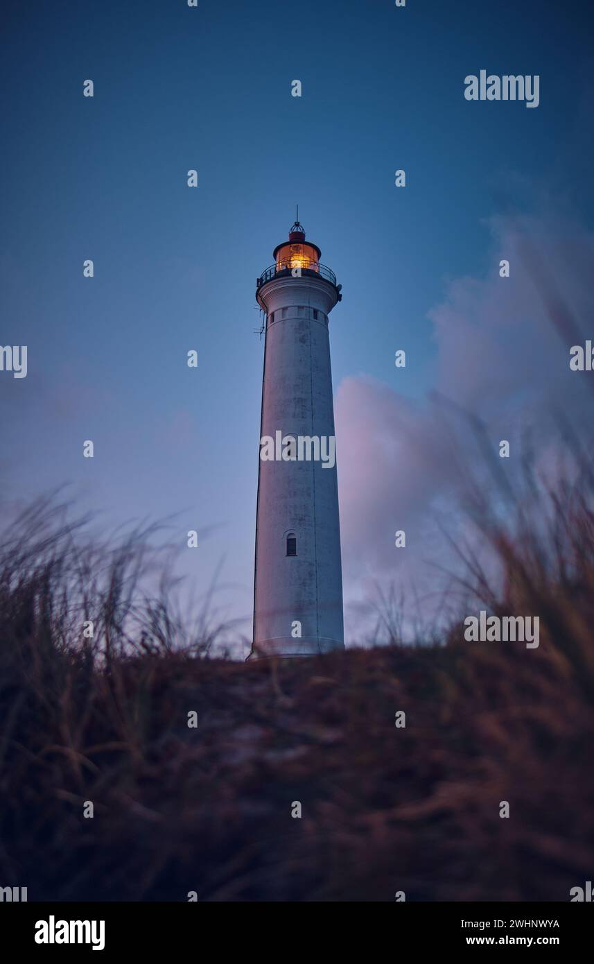 Lyngvig lighthouse in denmark hi-res stock photography and images - Alamy